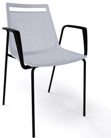 GABER - Židle AKAMI TB, šedá/černá