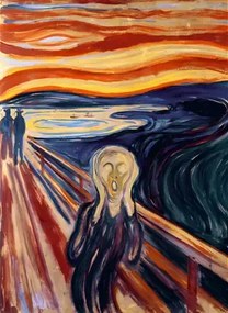TREFL Dřevěné puzzle Art: Edvard Munch - Výkřik / 200 dílků / 25,5 x 1