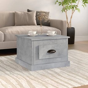 Konferenční stolek betonově šedý 50x50x35 cm kompozitní dřevo - Default Title