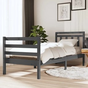 vidaXL Rám postele masivní dřevo 90 x 190 cm Single [3100621] Barva: Přírodní