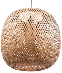 Toolight Natural, závěsné svítidlo 1xE27 APP1326-1CP, přírodní hnědá, OSW-05368
