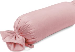 Biante Sametový polštář válec bonbon Velvet Premium SVP-033 Starorůžový 15x60 cm