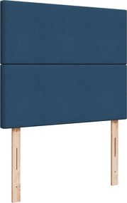 Box spring postel s matrací černá 120x190 cm textil 3291218