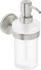 Mexen Gravo, nástěnný dávkovač mýdla, broušená nikl, 70A93058-97