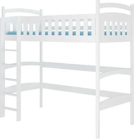 Patrová postel mezzanine s matrací MIAGO 180x80