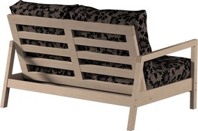 Potah na pohovku IKEA  Lillberg 2-místná nerozkládací barva hnědá látka pletený vzor, vzorované