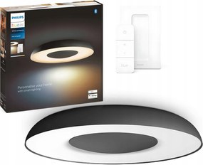 Stropní Svítidlo Led Stropní Svítidlo na omítku 22,5 W 39 Cm Černá Philips Hue dálkový ovladač