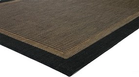 BE Koberec Eqos 0001 BROWN - hnědý obdélníkový Rozměr: 40x60 cm