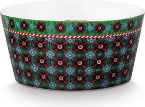 Pip Studio dárkový set misek Oriental Berry Blues Blue 12cm (Luxusní dárkový set s porcelánovými miskami)