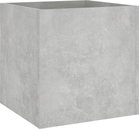 Sada nábytku do předsíně betonově šedá kompozitní dřevo 3082057