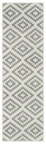 Šedý/béžový koberec běhoun 200x80 cm Nordic - Hanse Home