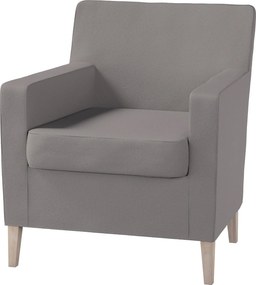 Potah na křeslo IKEA Karlstad barva béžová látka pletený vzor