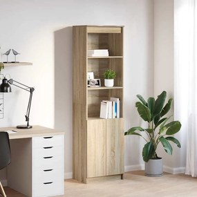 Vysoká deska Sonoma Dub 50x35x180 cm Dřevěná konstrukce 3328464