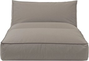 Venkovní polohovací lehátko Blomus STAY 120cm hnědošedé