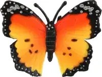 ZOOTED Figurka Motýl monarcha africký (babočka) / Plast / 7 cm / od 3