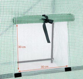 Fóliovník Flynn se 6 segmenty 350x200 cm zelený