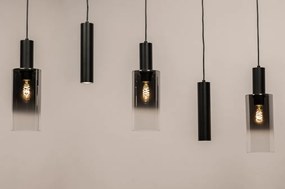 Závěsné svítidlo nad jídelní stůl Luce di Tosca 5 Black