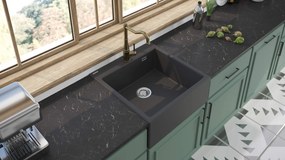 Deante Tamizo, dřezová baterie s otočným ramenem, mosazná, BQT_M63M