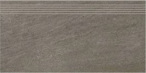 RAKO Quarzit - Schodovka 39,8x79,8 cm, hnědá DCP84736