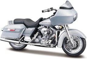 Maisto harley-davidson fltr road glide 2002 1:18 šedá