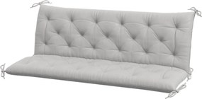 Outsunny Polštář na lavici pro 3 osoby 150x98x8 cm, Polštář s popruhy, Sedací polštář, Venkovní/ Vnitřní polštář na židli, Sedací podložka, Polštář na