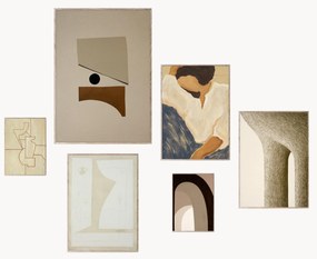 Sada nástěnných dekorací Artwall No. 35, 6 dílů