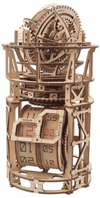 Ugears Ugears - 3D dřevěné mechanické puzzle Hodinový strojek s tourbillonem DV0121