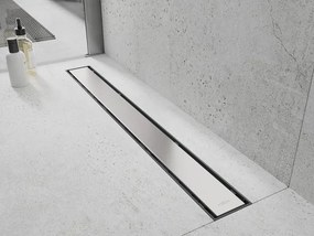 Mexen Flat Abs Flat ABS liniový odtok 2v1 70 cm, inox - 1069070