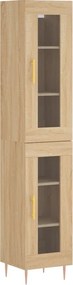 Skříň highboard dub sonoma 34,5 x 34 x 180 cm kompozitní dřevo 3199420