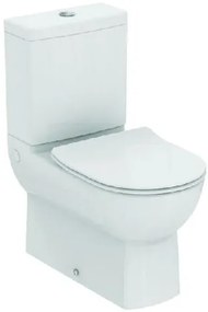 Ideal Standard Eurovit - WC kombi se sedátkem SoftClose, bílá T443601