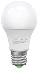 Brilagi | LED Žárovka ECOLINE A60 E27/10W/230V 6500K - Brilagi | BG0209
