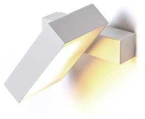 Směrovatelné nástěnné svítidlo Dual Barva: Bílá