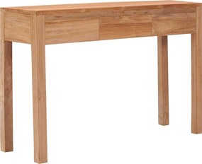 vidaXL Konzolový stolek 110 x 35 x 75 cm masivní teakové dřevo [287229]