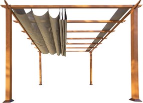 XXXLutz PERGOLA velikost: 350/235/350 cm - Online Only zastínění - 004349002301