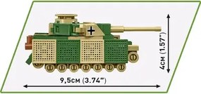 COBI 3097 II WW Panzer IV Ausf J / 128 kostek / 1:72 / od 6 let
