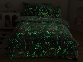 XPOSE® Mikroplyšové povlečení LIŠKA BYSTROUŠKA Exclusive (svítící efekt)