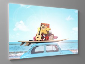 Liox Obraz cesta na dovolenou Rozměr: 150 x 100 cm