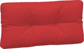 Podušky na palety 3 ks červené textil 3217126