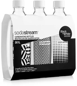 SodaStream láhev TriPack 1l Fuse Black&White