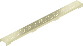 Mexen Flat M12 krytka žlabu 60 cm, zlatá matná, 1A21060