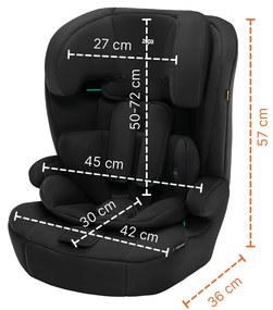 Zopa Autosedačka Alfa i-Size isofix Black