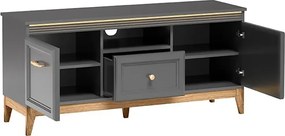 TERRA s | TV stolek TA-8 | 135,5 cm | šedá