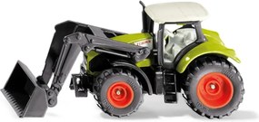 SIKU Kovový model traktor Claas Axion s předním nakladačem