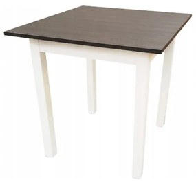 Dede Kuchyňský stůl MINI 90 x 60 cm - wenge / bílá