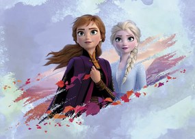 Dětská vliesová fototapeta na zed' Ledové Království Sestry, Disney | 155 x 110 cm | DFTDNM 5263