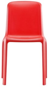 OnaDnes -20% Pedrali Červená plastová jídelní židle Snow 300
