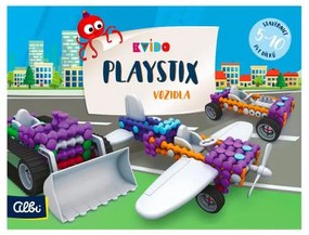 Albi Kvído - Stavebnice Playstix - vozidla 146 dílků