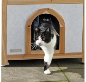 Zateplená bouda pro kočky KERBL TYROL ALPIN 88x57x77cm