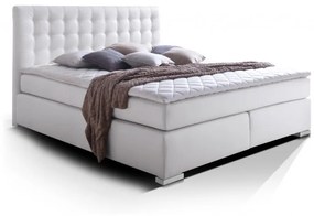 Postel boxspring bílá Izabella NORMAL 160x200