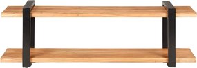 TV stolek 130 x 40 x 40 cm masivní akáciové dřevo 320496